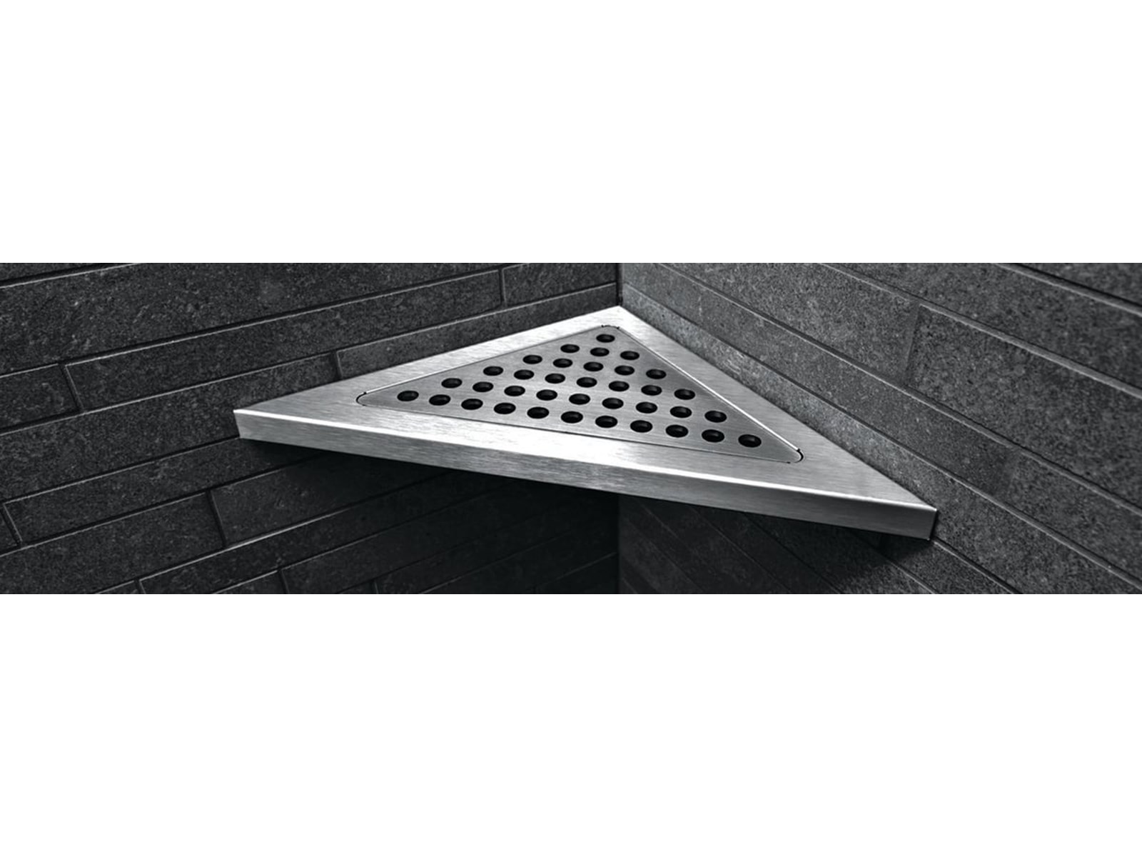 Unidrain ClassicLine Classic sæbehylde, hjørne | Billig