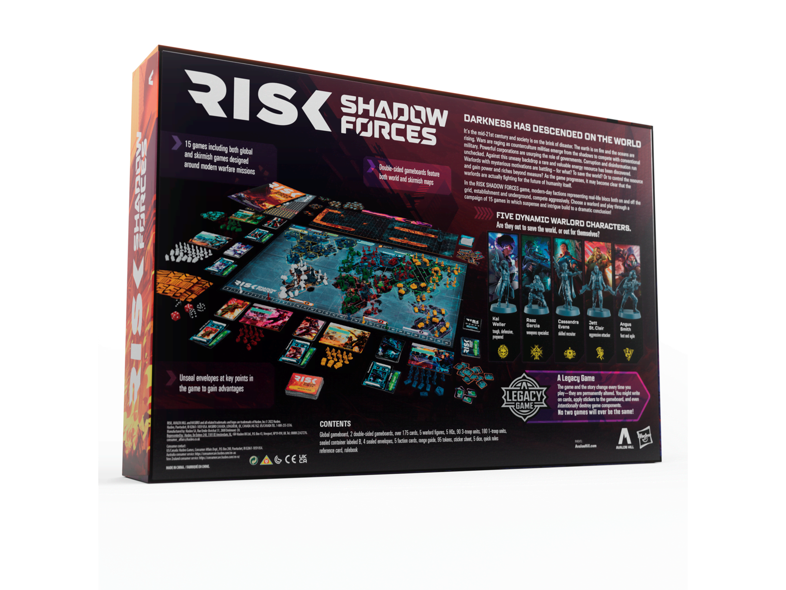 Hasbro Avalon Hill Risk Shadow Forces (English) | På lager | Billig