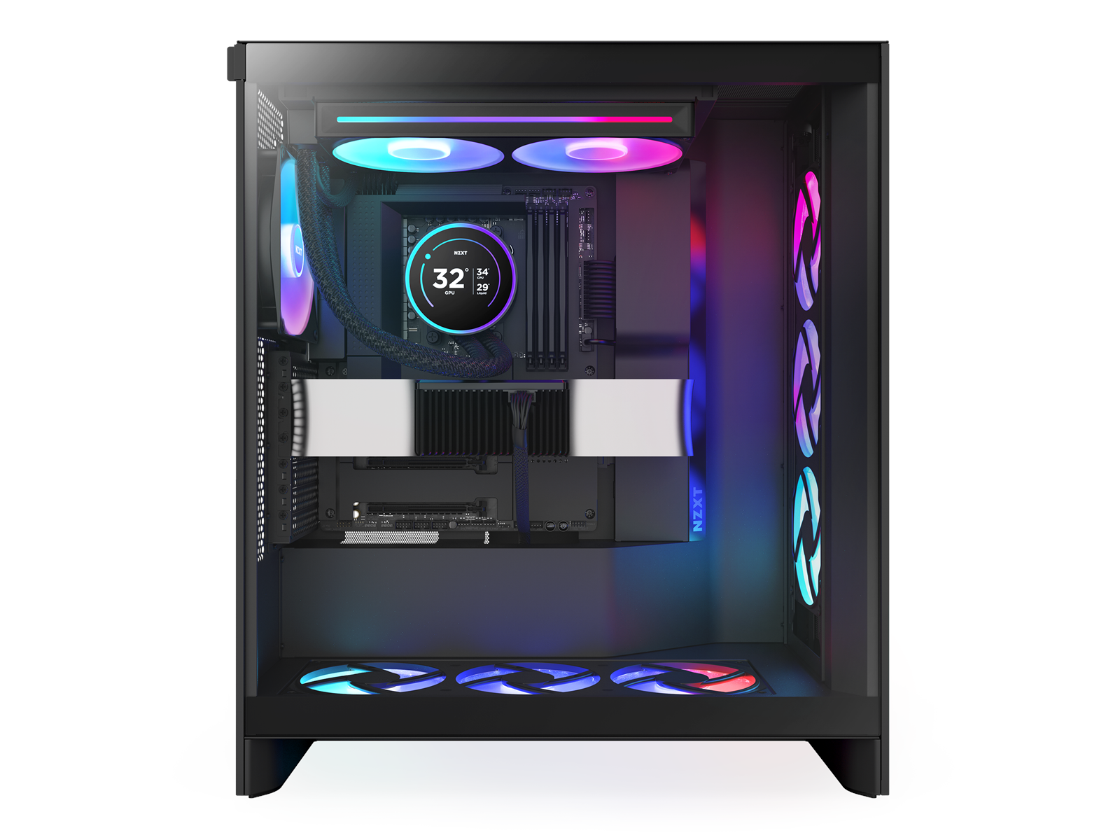 NZXT Kraken Elite RGB V2 280 (2024) - Sort med RGB lys - CPU Vandkøling ...