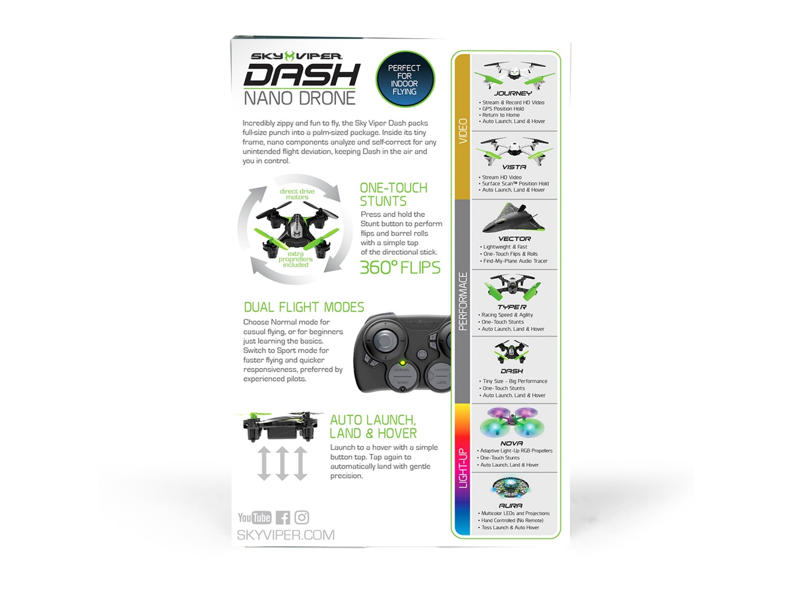 Sky Viper Dash Nano Drone | Billig