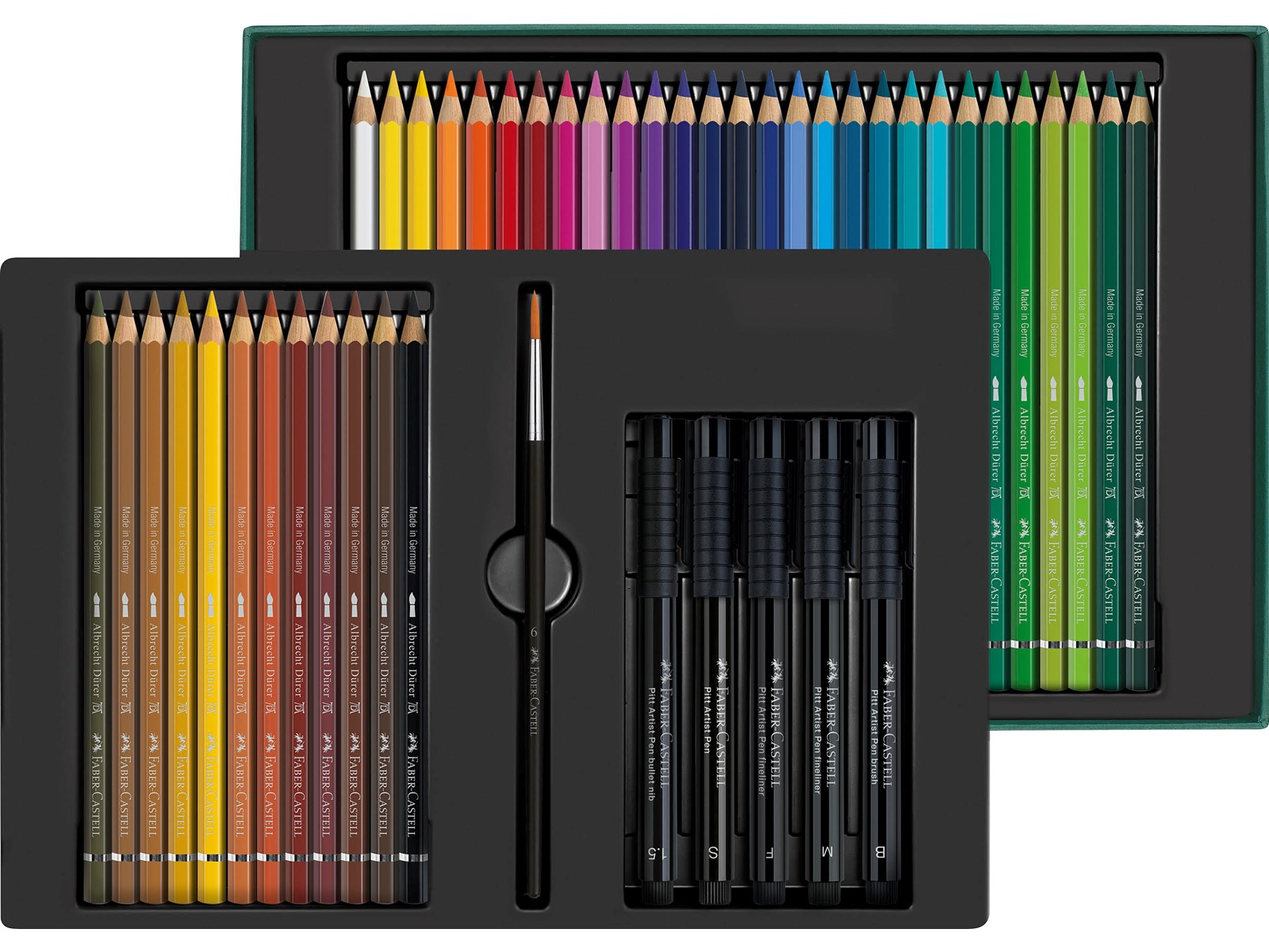 Faber-Castell Alb.Dürer+Pitt Artist+pensel gavesæt skilpadde | Billig