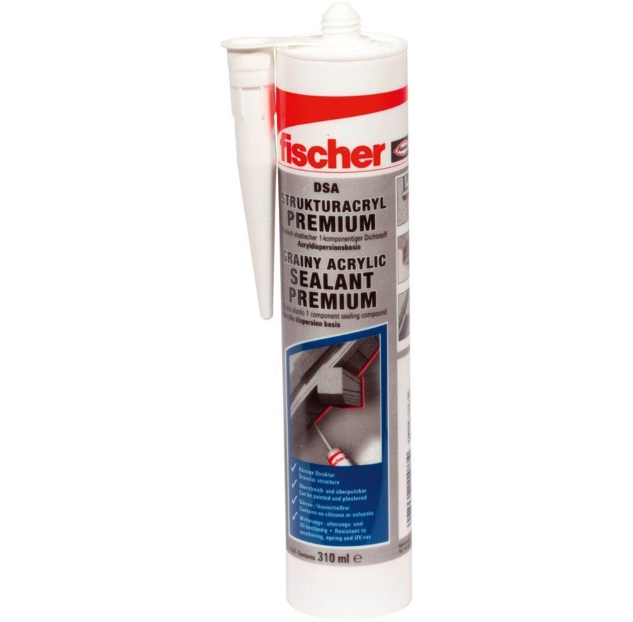 Fischer Structural premium acrylic DSA white 310 ml | Billig