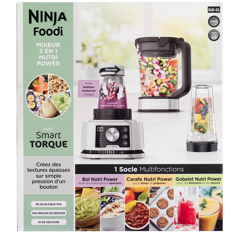 Ninja Blender Foodi 3-in-1 Multi mixer - 1200 W | Billig