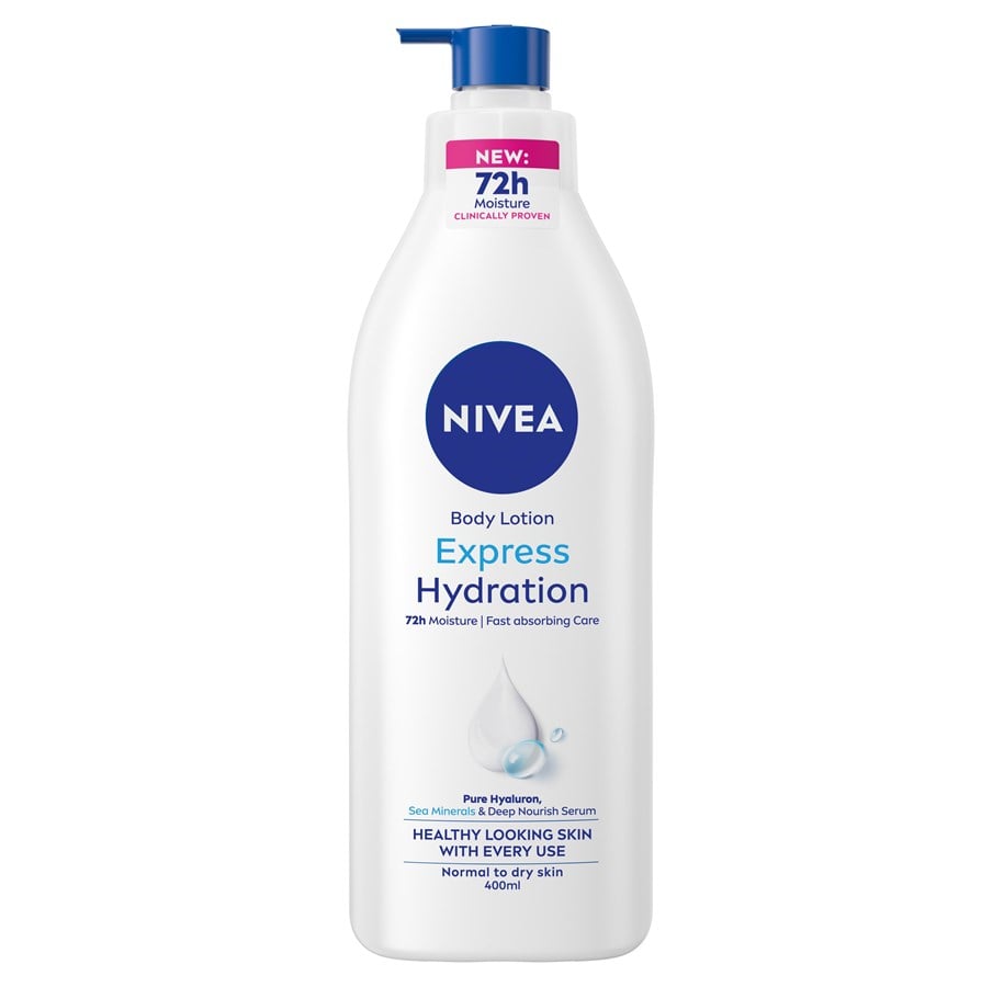 Nivea Express Hydration Body Lotion Pump 400 ml | Billig
