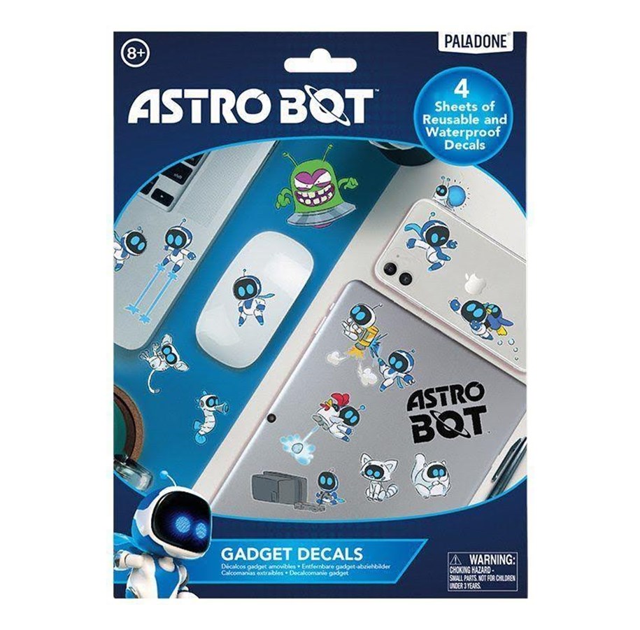 Paladone - Astrobot Gadget Decals - Klistre mærker | Billig