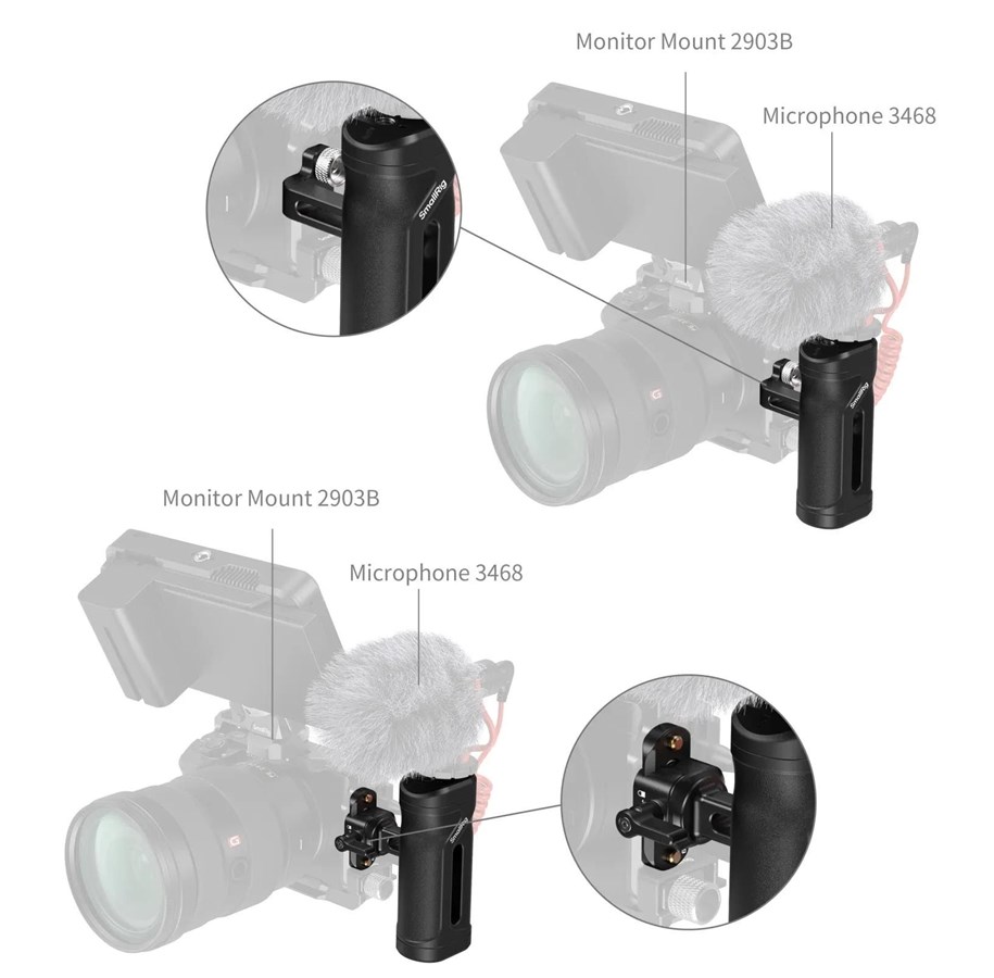 SmallRig Lightweight mini Side Handle Kit 5532 | Billig
